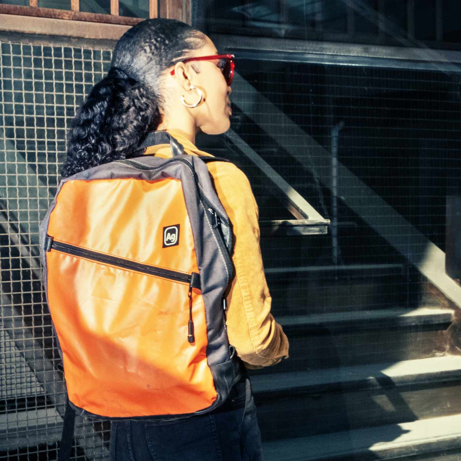 Fremont Salvaged Denim Backpack for Eco Style | Alchemy Goods