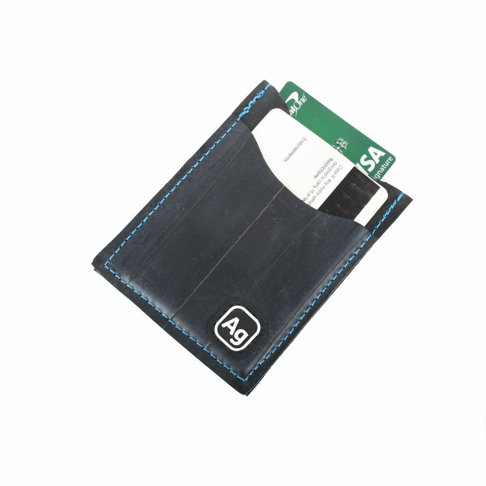 Night Out Ultra Slim Wallet Made from Bike Tube | Alchemy Goods